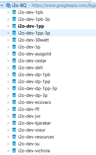 Connect to mutliple projects using google BigQuery service account ...