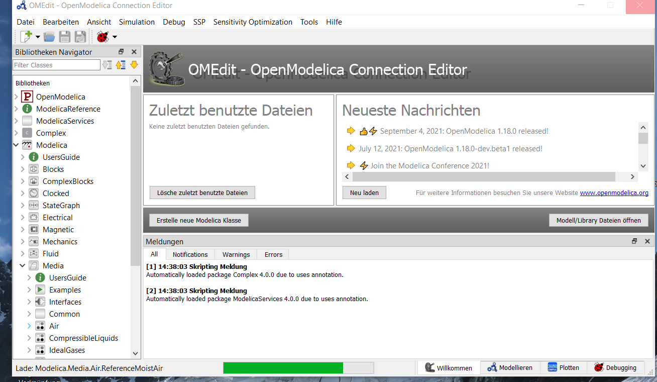 OMEdit crashes when loading Air library (Modelica.Media) · Issue #7900 · OpenModelica ...