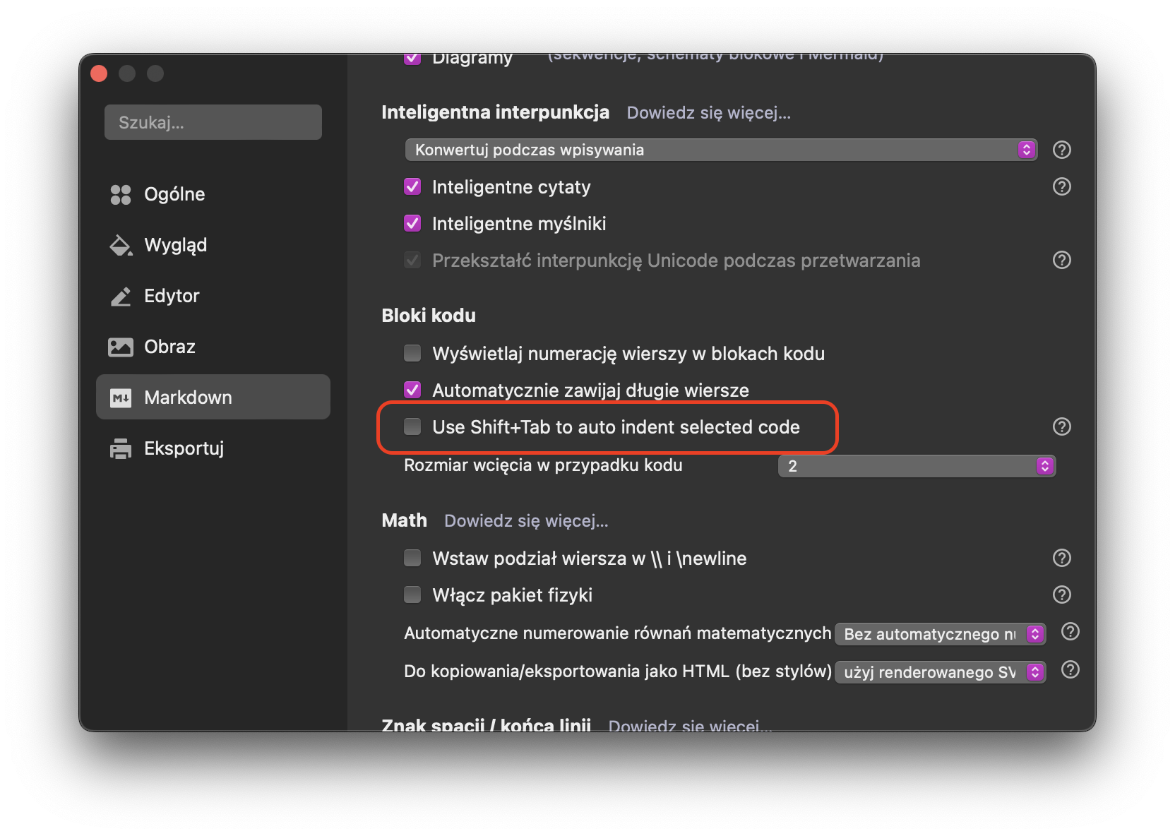 Translation for Shift+Tab option is not displayed · Issue #373 · typora/Typora-i18n · GitHub