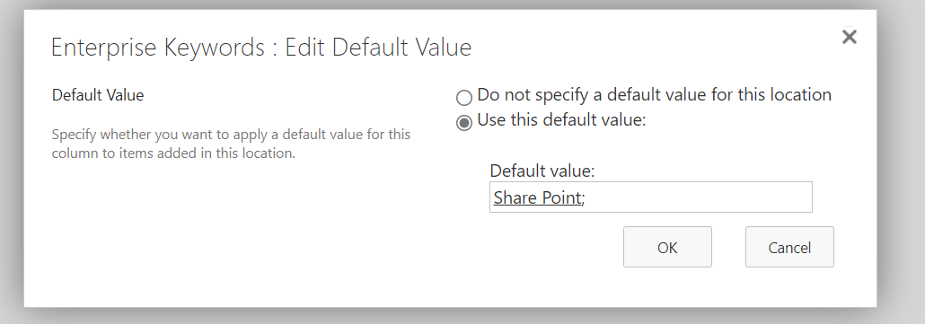 Bug Clear Pnpdefaultcolumnvalues Does Not Work For Managed Metadatataxonomy Fields · Issue