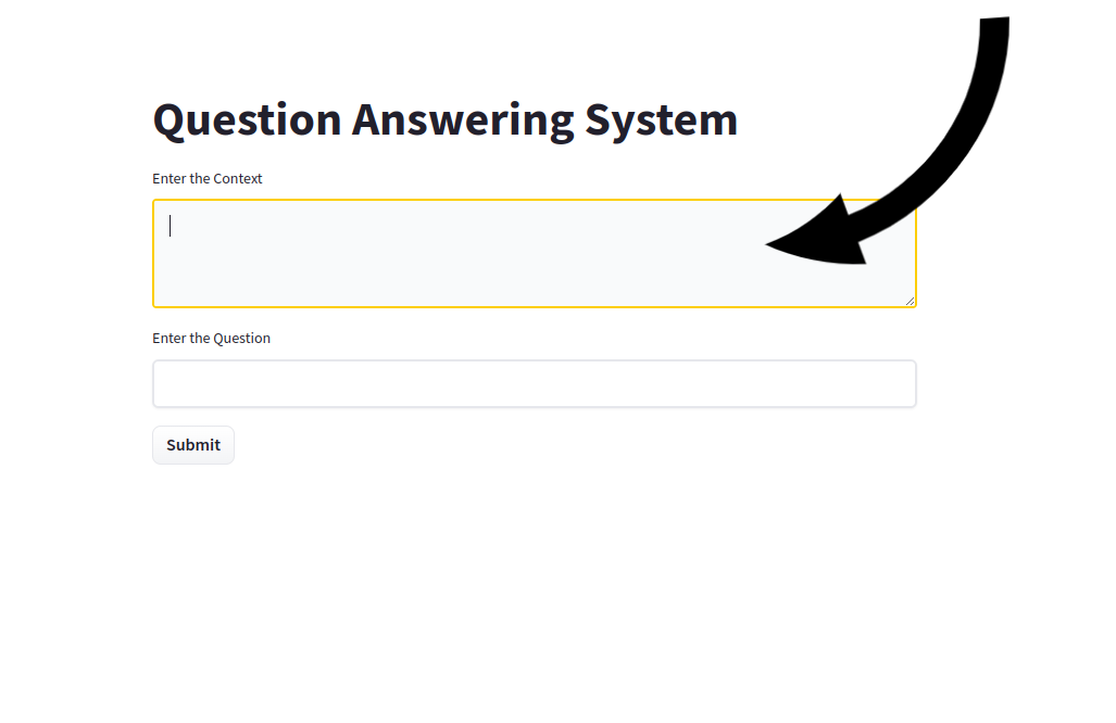 GitHub - ananduaji/Custom-Question-Aswering-Model: Question Answering System