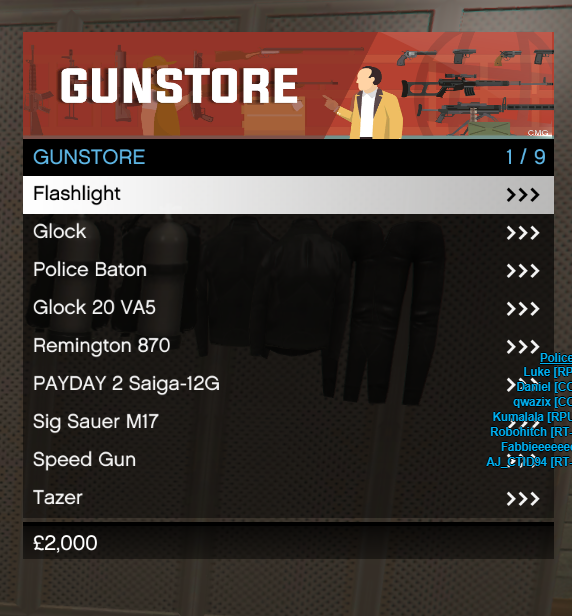 [Bug]: Flashlight costing 2k in the PD armory when it should be free · Issue #525 · CMGStudios ...