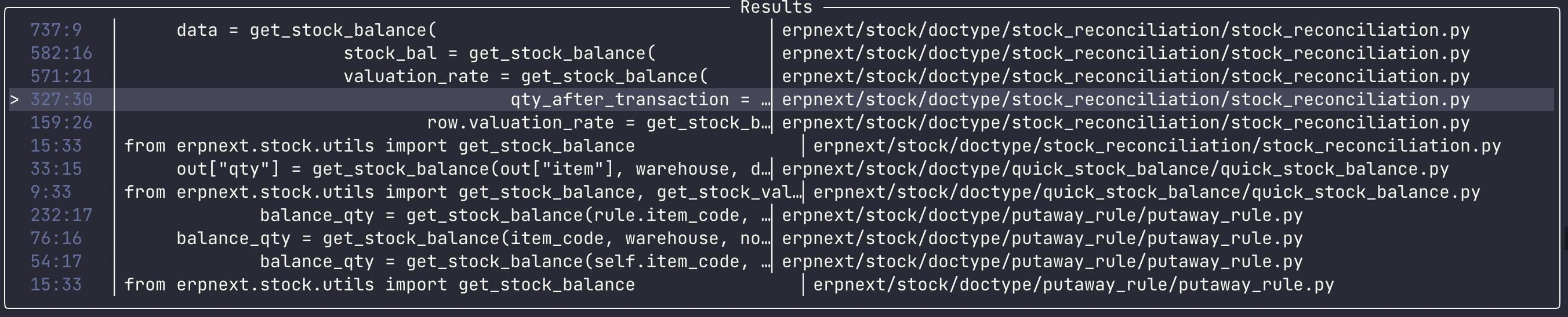 tag/lsp reference picker separator placement doesn't work with tabs ...