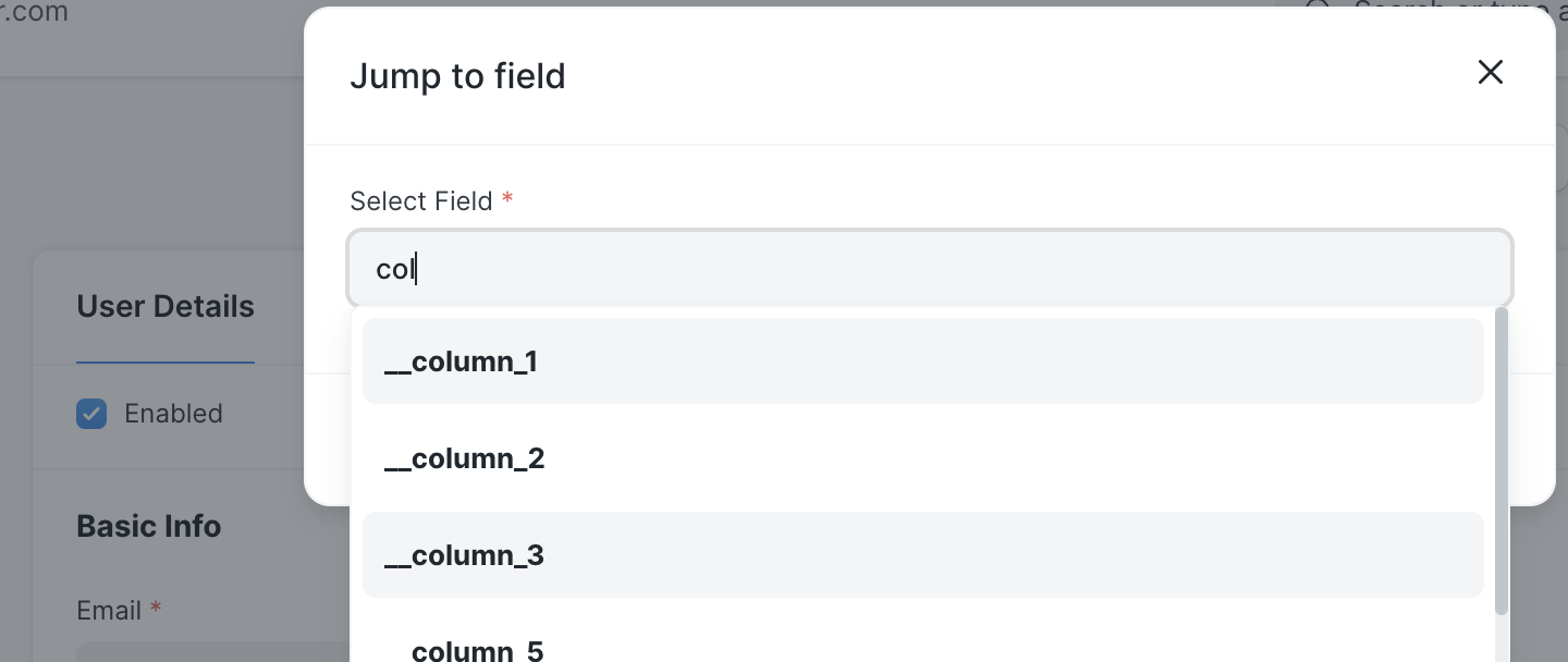 Jump To Field Shows Column And Section Breaks · Issue 17885 · Frappefrappe · Github