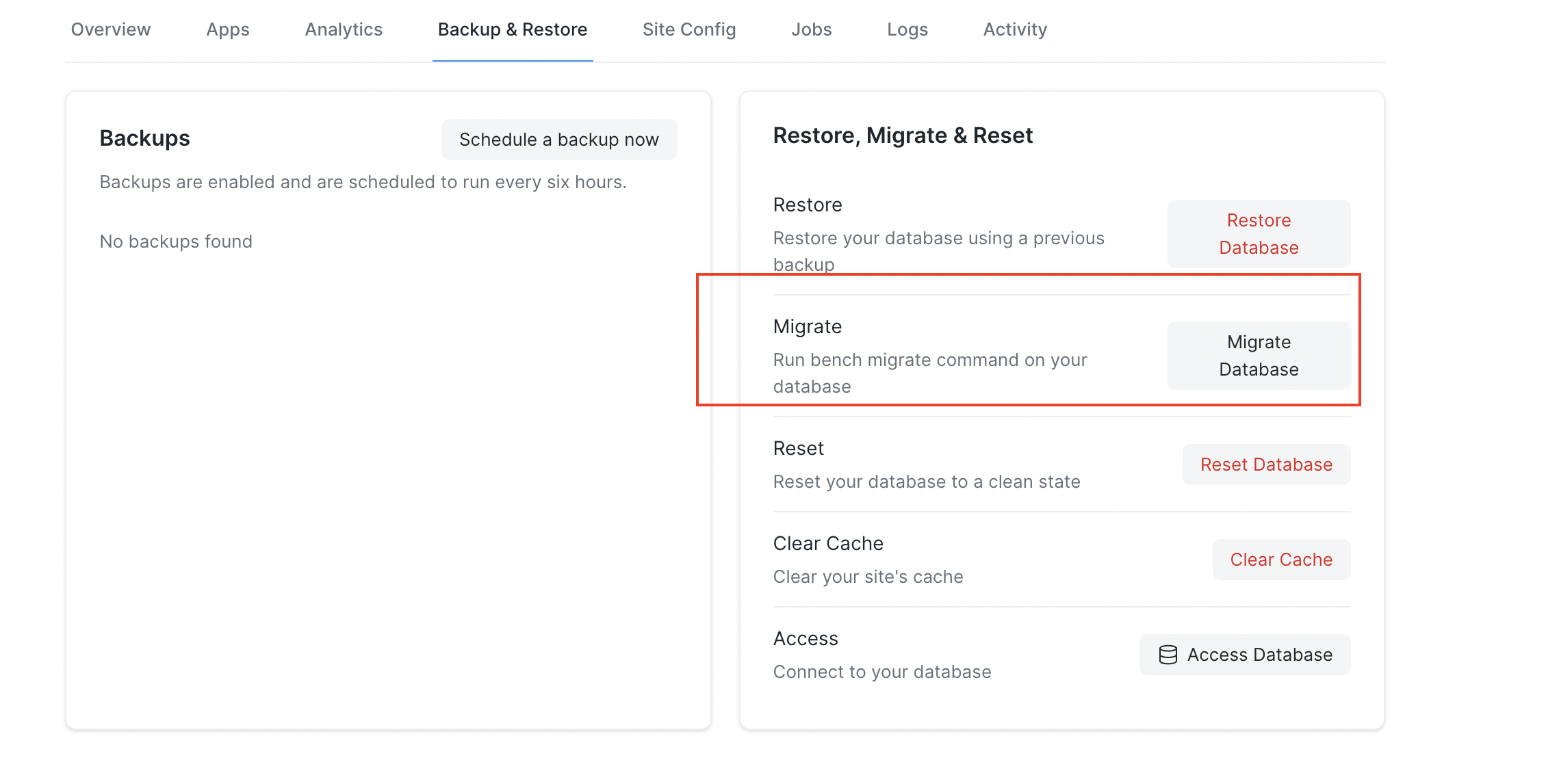 Bug Standalone Migrate Doesnt Seem To Enable Maintenance Mode · Issue 37 · Frappeagent