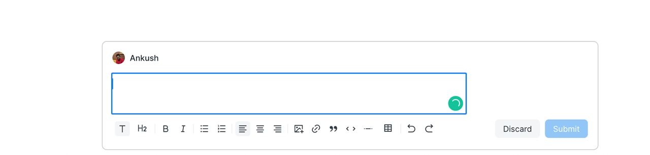 [firefox] comment box is tiny and not resizable · Issue #100 · frappe/gameplan · GitHub