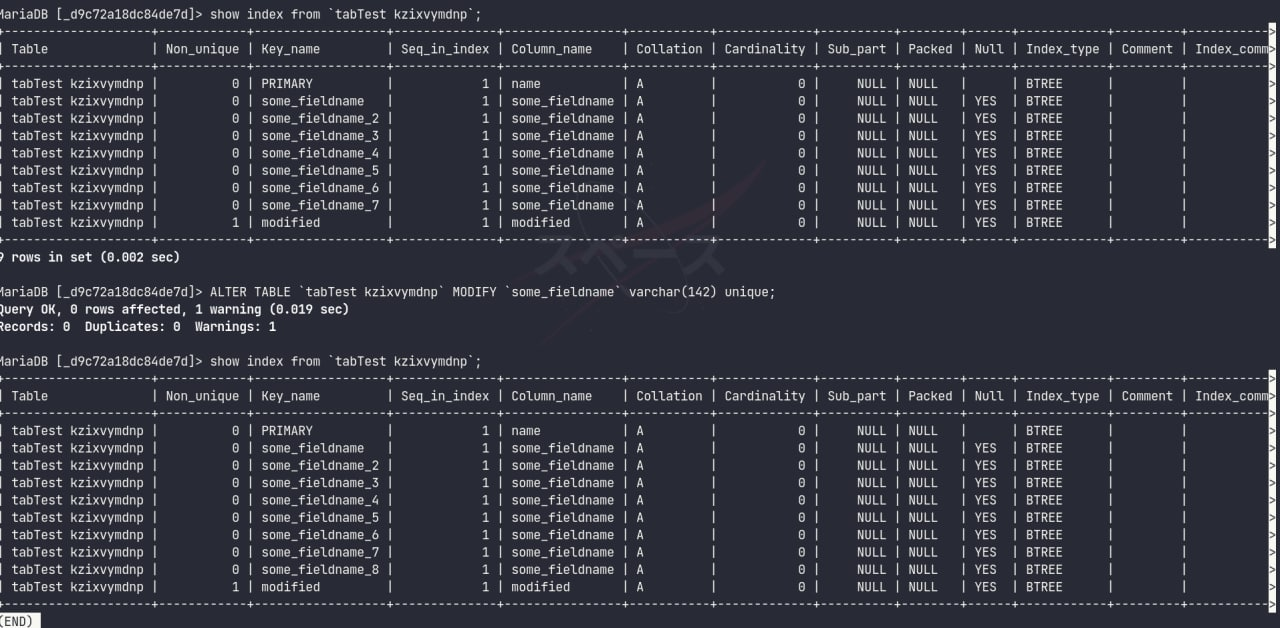 Addition Of New Field Unique Index At Same Time Causes Duplicate Indexes · Issue 19172
