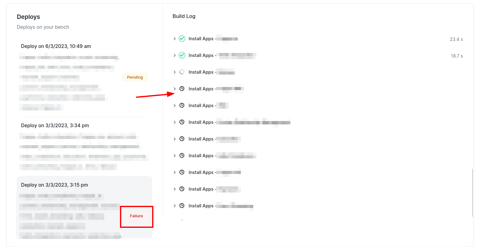real time agent job update replace old logs too · Issue #733 · frappe/press · GitHub