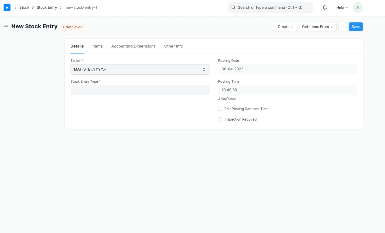 Stock entry layout needs UX review · Issue #34763 · frappe/erpnext · GitHub