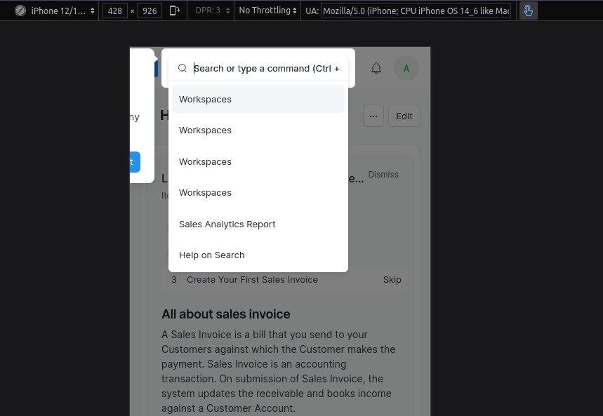 Skip Form Tours On Mobile · Issue 21178 · Frappe Frappe · Github