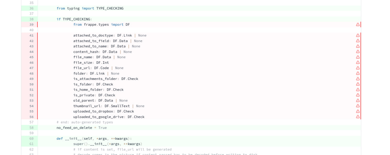 meta: ignore `if TYPE_CHECKING` blocks in coverage · Issue #22015 · frappe/frappe · GitHub