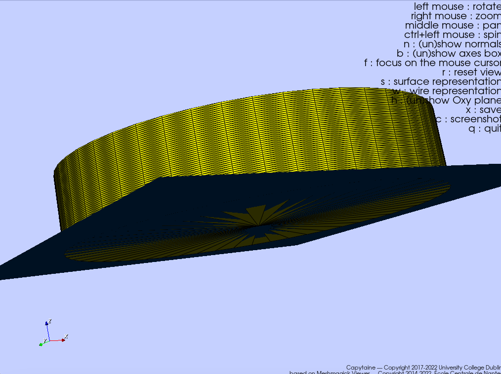 zero-size array to reduction operation maximum which has no identity when importing stl file ...