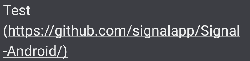 URI parsing differs between Android and Desktop app · Issue #9122 · signalapp/Signal-Android ...