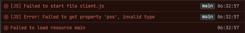 Client Side Errors Are Missing A Lot Of Context · Issue 89 · Altmp Altv Js Module V2 · Github