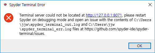 TypeError: 'Icon' object is not callable · Issue #96 · spyder-ide/spyder-terminal · GitHub