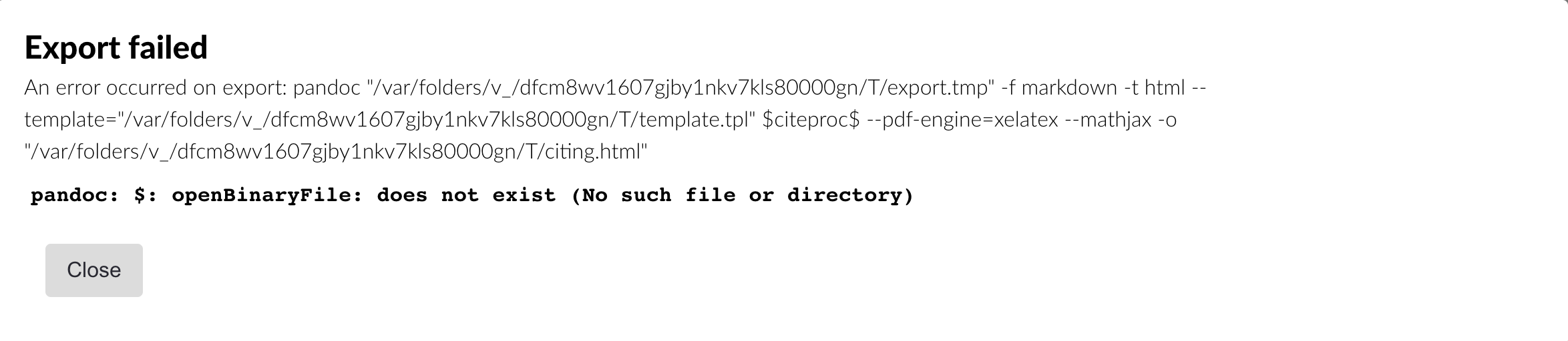 my zettlr couldn't export PDF and Word ,but I have install Pandoc ?why ? · Issue #1695 · Zettlr ...