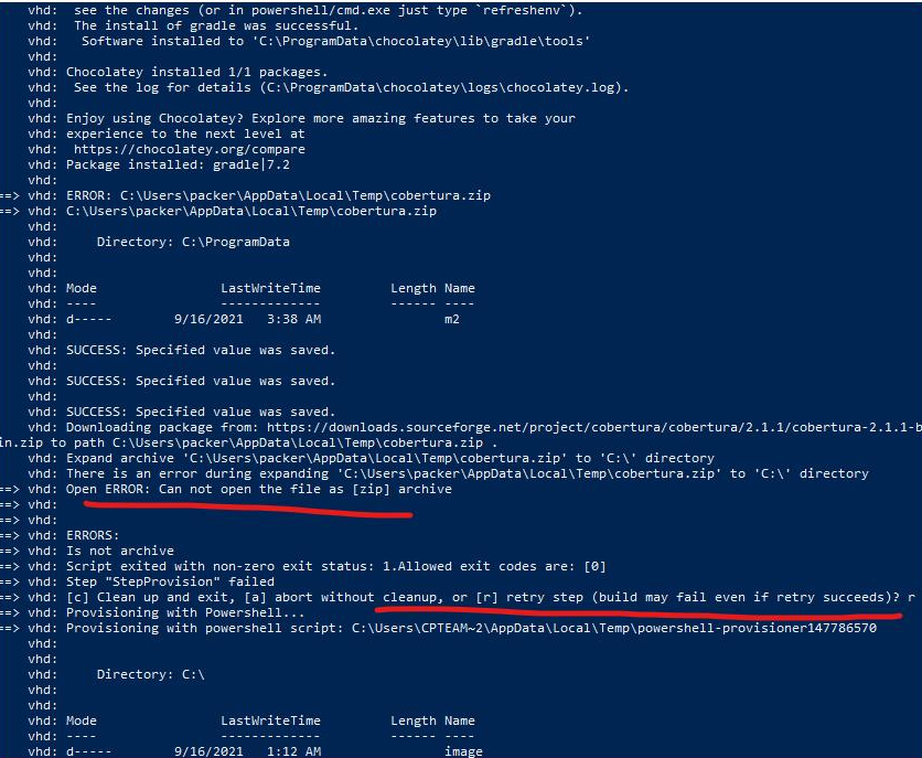 VM build failing with packer for Windows 2019/Linux · Issue #4096 ...