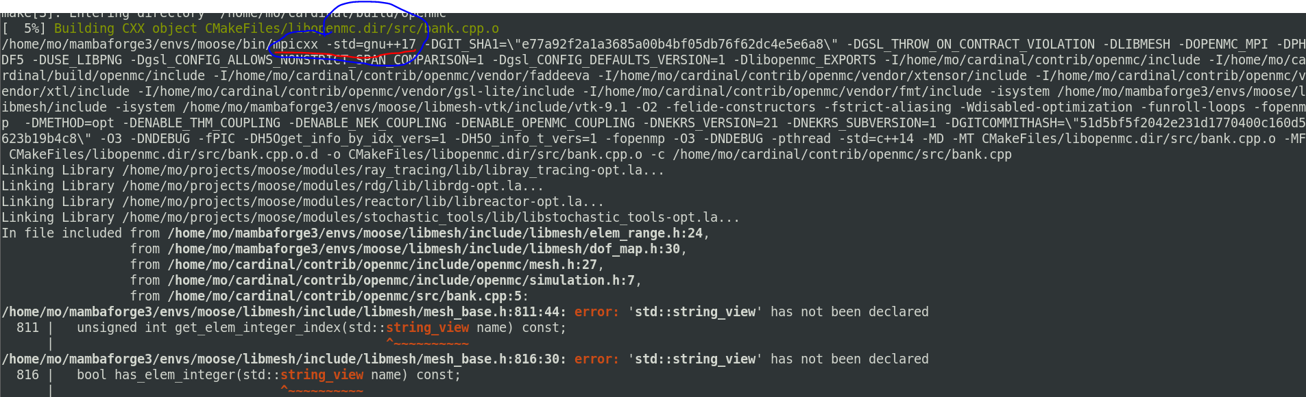 error about make · neams-th-coe cardinal · Discussion #362 · GitHub