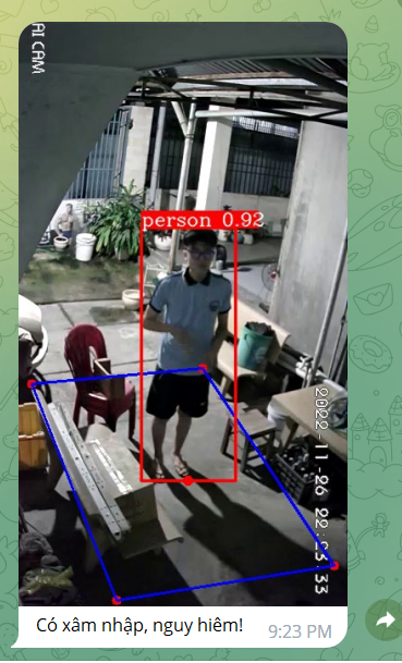 GitHub - TunggTungg/intrusion_warning: Implementation of Intrusion warning - Detect a human in a ...