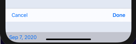 DatePickerCell not working on iOS 14 · Issue #130 · muak/AiForms.SettingsView · GitHub