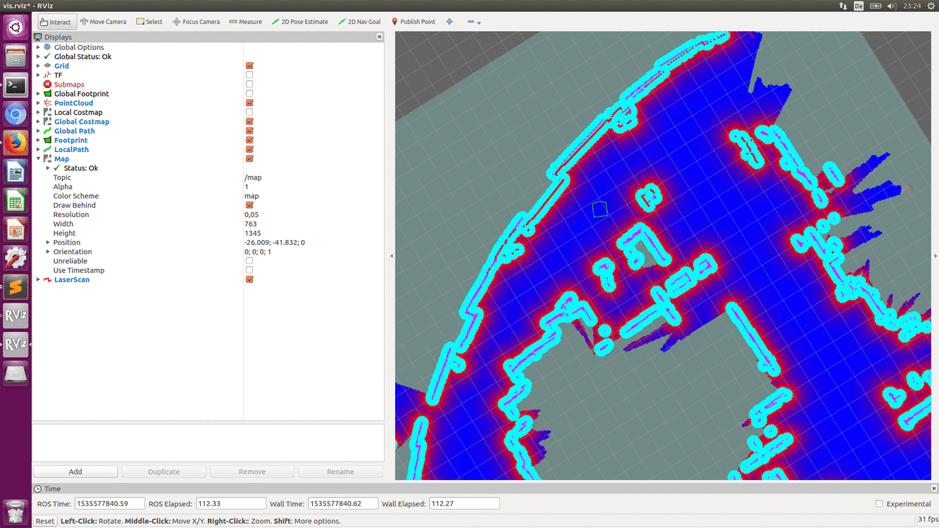 Global costmap cleared from time to time · Issue #783 · ros-planning/navigation · GitHub