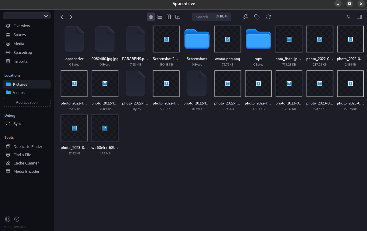 Thumbnail and File preview not working on Linux · Issue #634 · spacedriveapp/spacedrive · GitHub