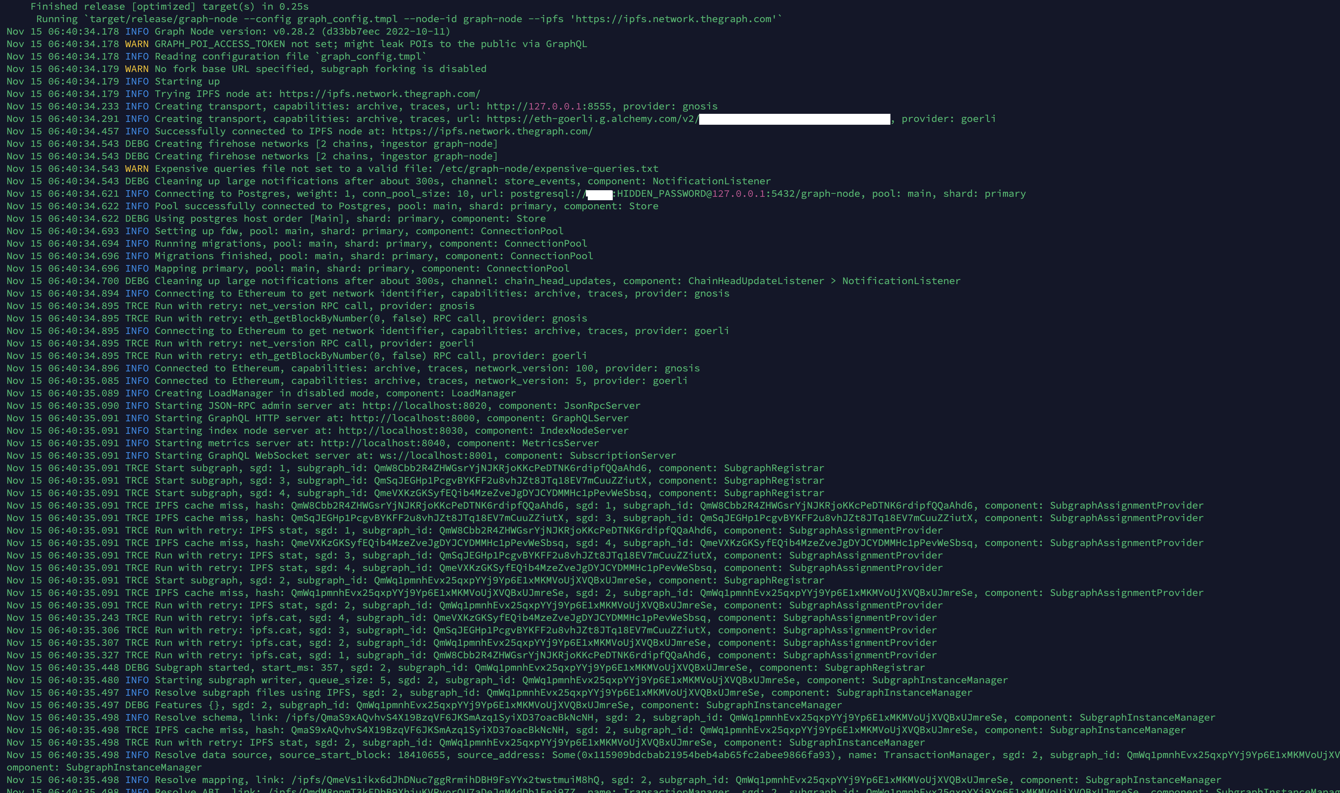 [v0.28.2] graph-node Failed to resolve POI (E067) · Issue #4172 · graphprotocol/graph-node · GitHub