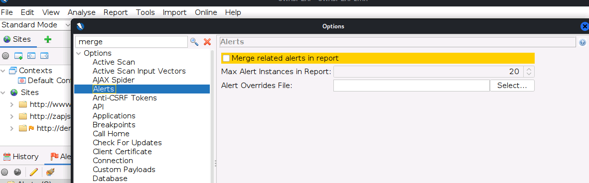 Include Other Info per Alert instance in reports · Issue #7260 · zaproxy/zaproxy · GitHub