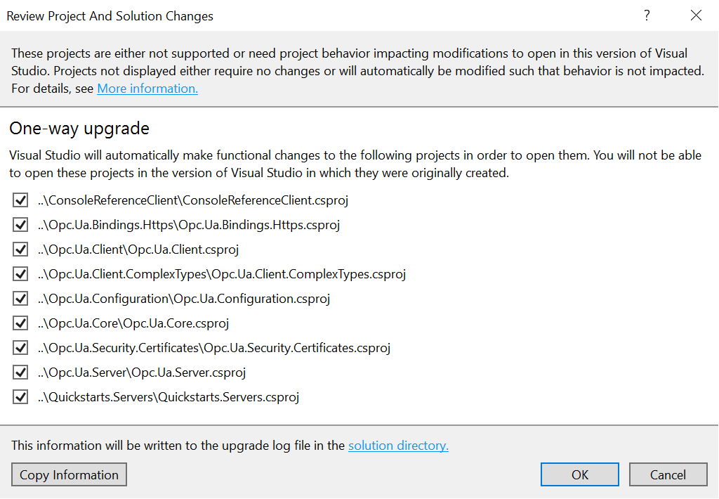 Problem while building the project · Issue #1587 · OPCFoundation/UA-.NETStandard · GitHub