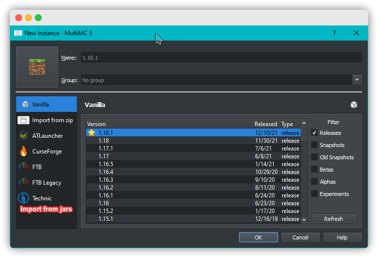 Add custom clients feature. · Issue #4337 · MultiMC/Launcher · GitHub