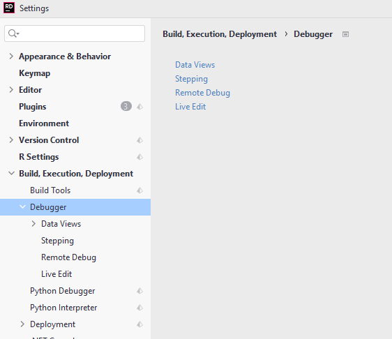 Rider - installing plugin removes main Debugger view from settings · Issue #8729 · intellij-rust ...
