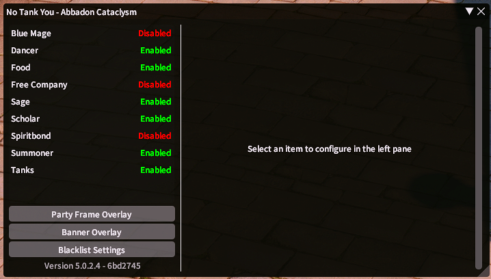 GitHub - MidoriKami/NoTankYou: FFXIV Dalamud Plugin, Shows a "Tank Stance" warning if no tanks ...