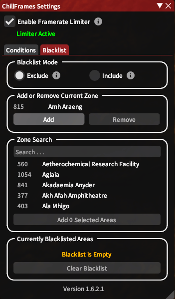 GitHub - MidoriKami/ChillFrames: Damalud FFXIV Plugin to dynamically limit framerate