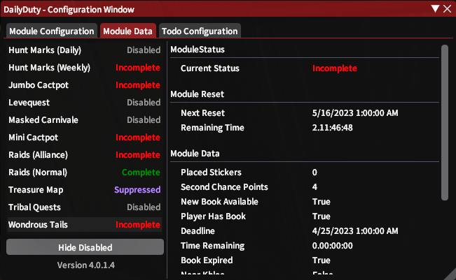 GitHub - MidoriKami/DailyDuty: DailyDuty is a XivLauncher/Dalamud Plugin for automatically ...