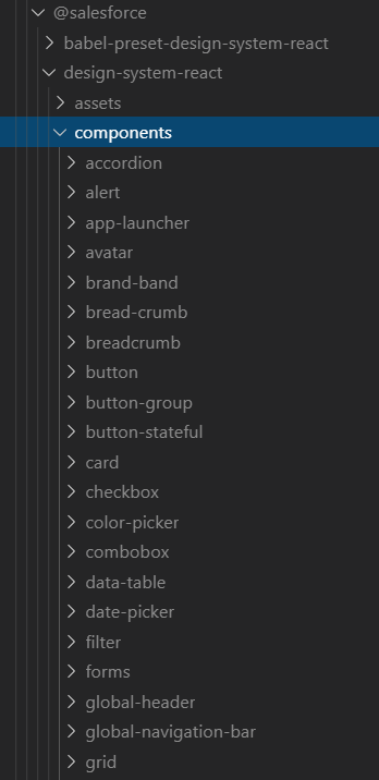 ExpandableSection not showing in package · Issue #2240 · salesforce/design-system-react · GitHub