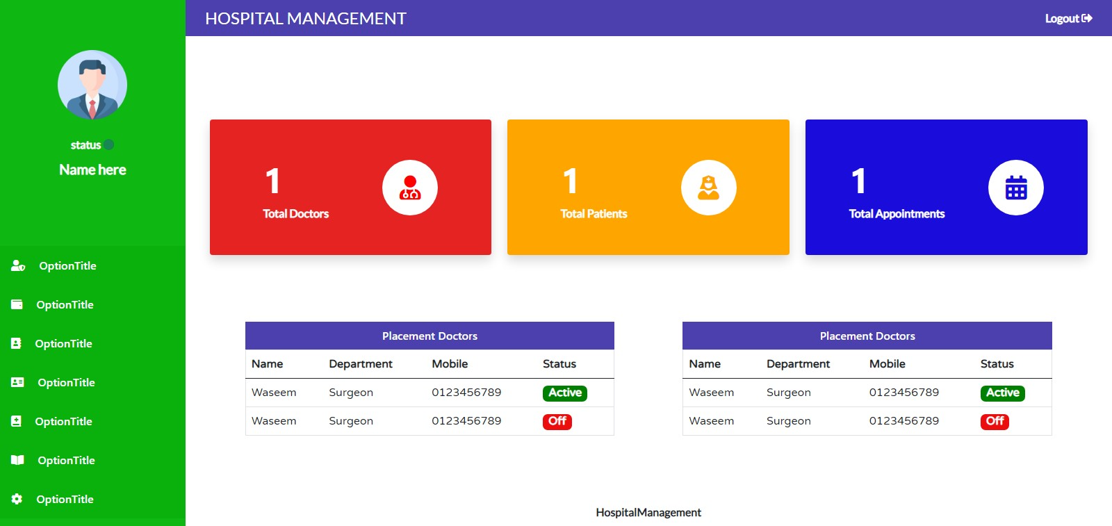 GitHub - waseem567/DashBoard: HTML5+CSS3
