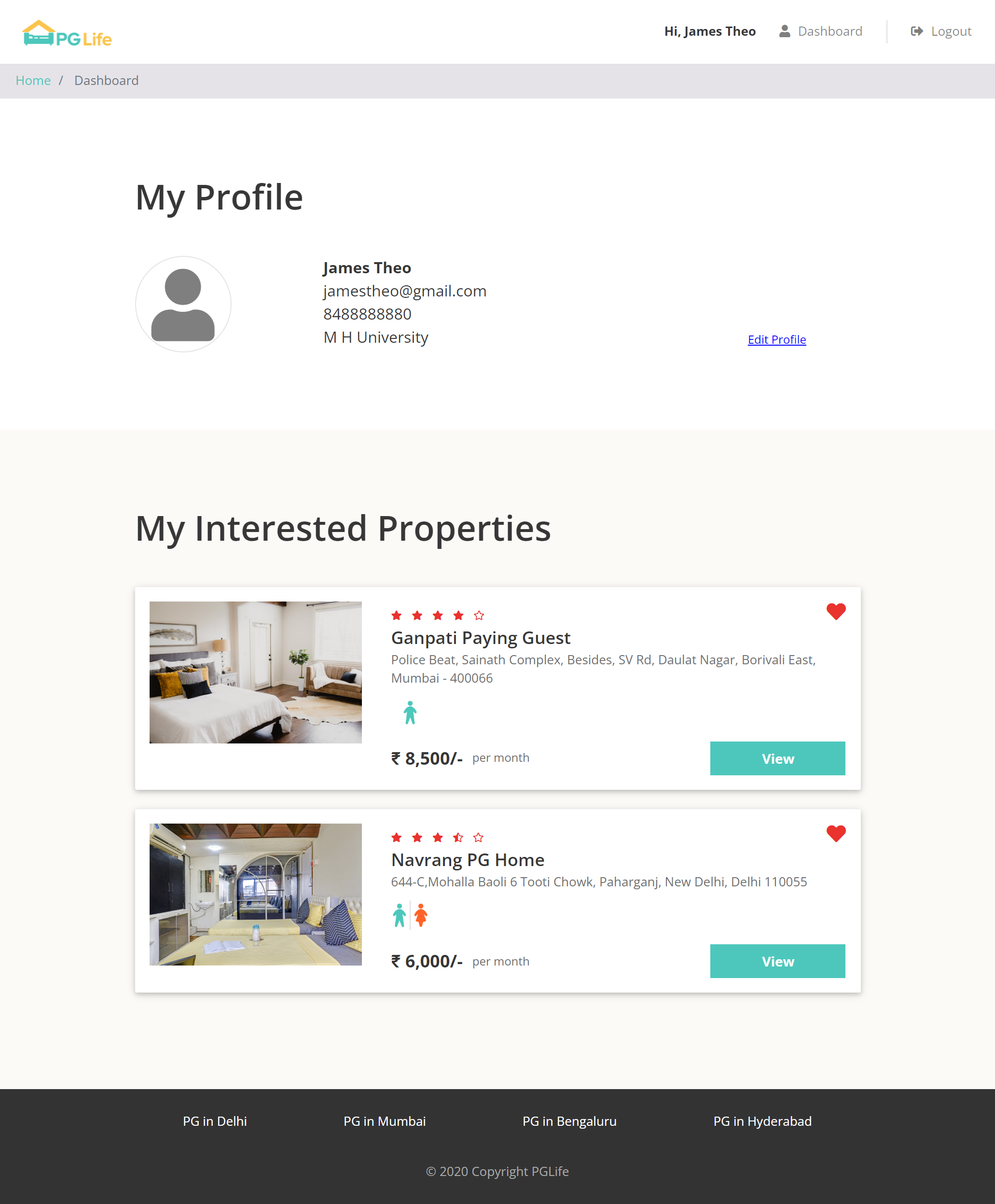 GitHub - XtremeJOD/PGlife_Webpage