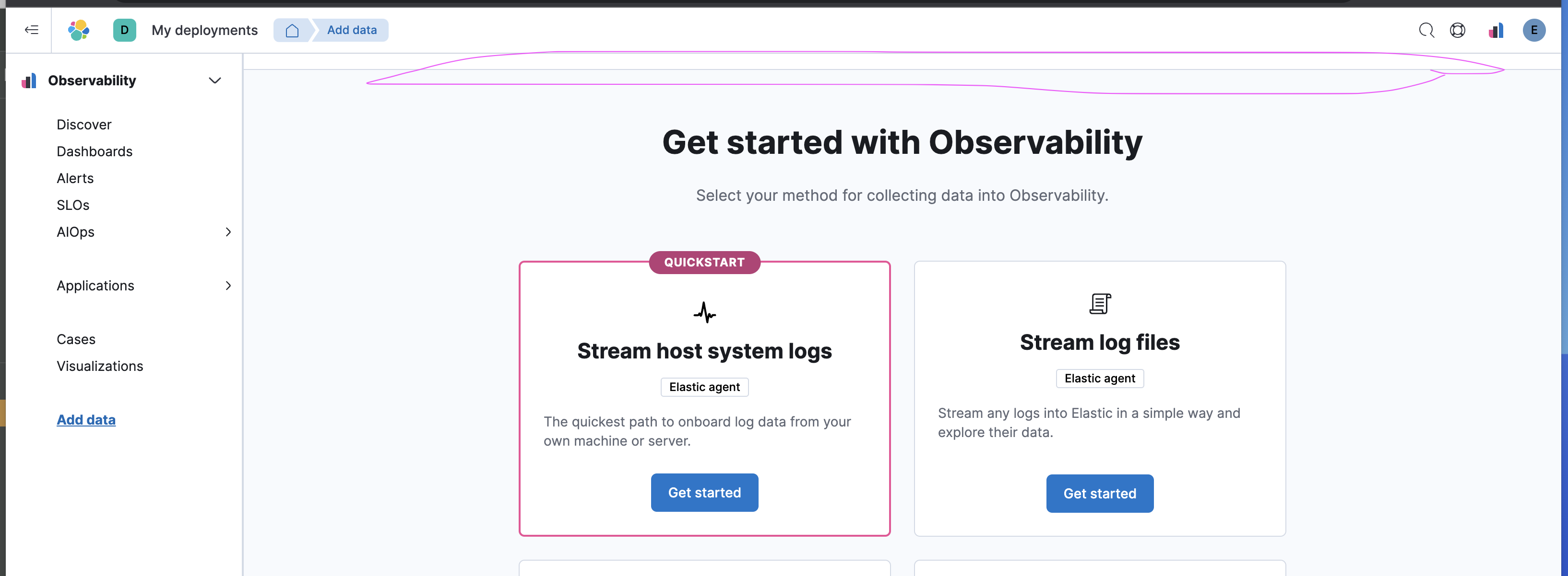 Observability app is mounting an empty div into the app menu bar. · Issue #163326 · elastic ...
