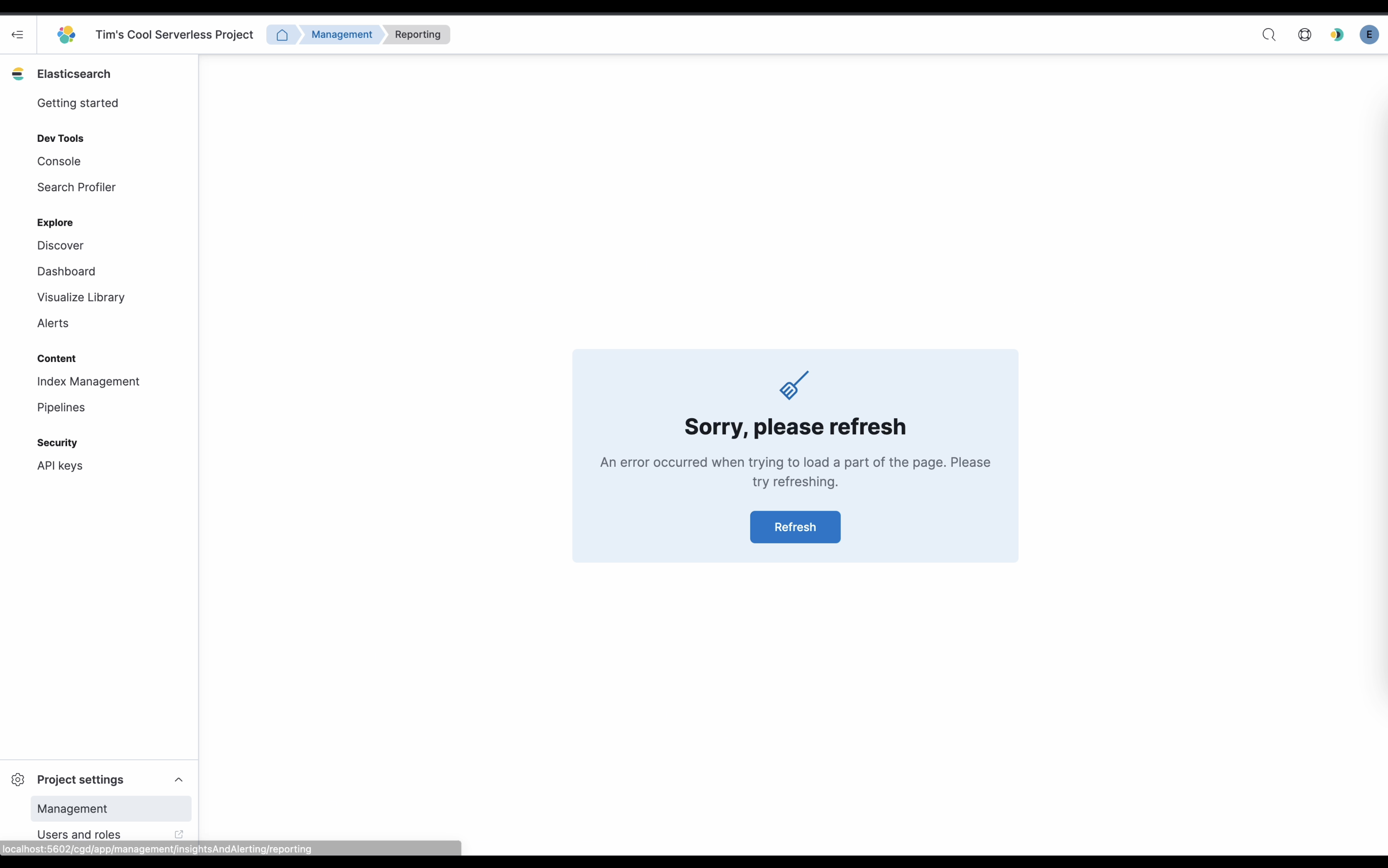 React Error Boundary And Fatal Errors · Issue 166584 · Elastickibana 0736