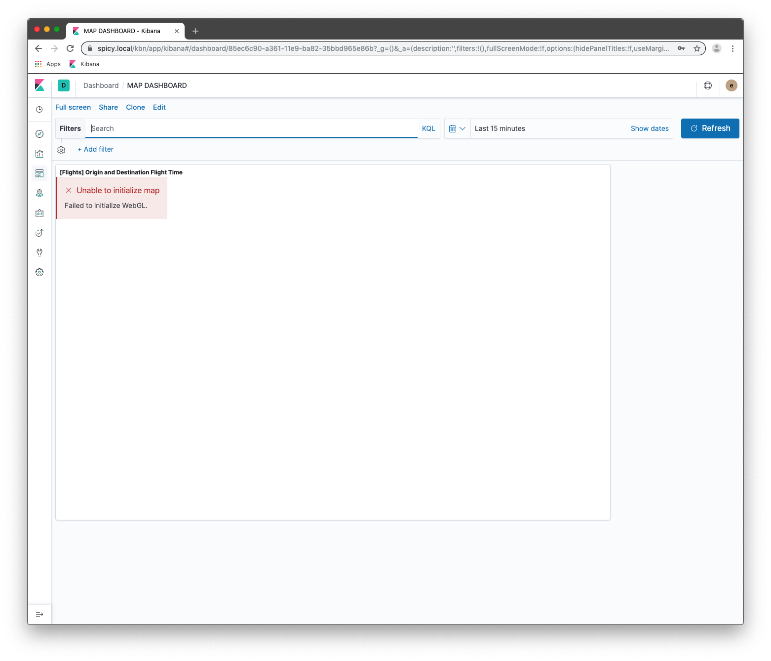 webgl not available when generating reports · Issue #40820 · elastic ...