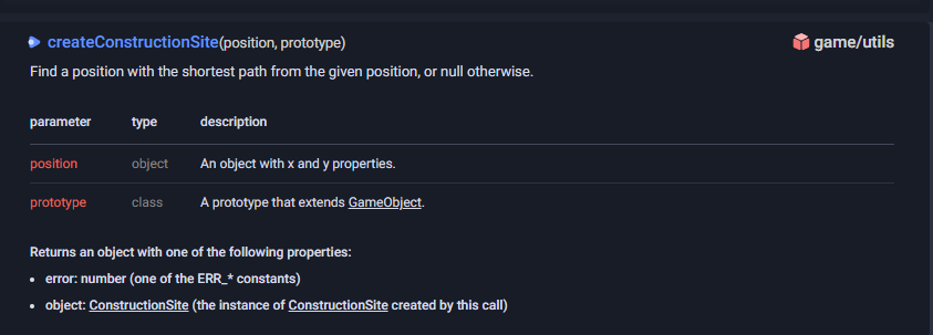 `createConstructionSite` overload that is not in document · Issue #18 · screepers/typed-screeps ...