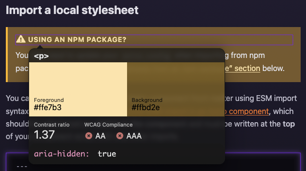 a11y issues/improvements · Issue #620 · withastro/docs · GitHub