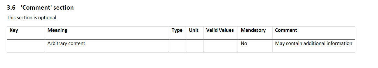 BrainVision IO -- Comment section is partially hardcoded and may lead ...