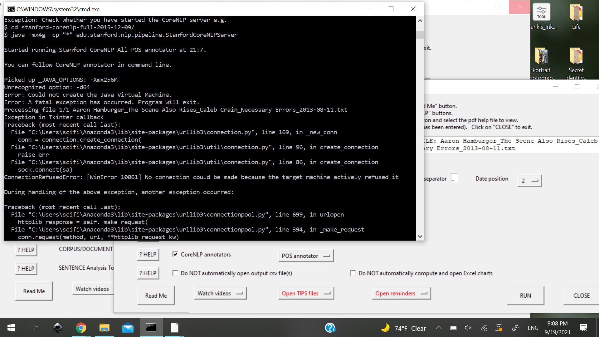 [BUG]: Fail to run Stanford CoreNLP and Coreference of PRONOMIAL resolution · Issue #371 · NLP ...