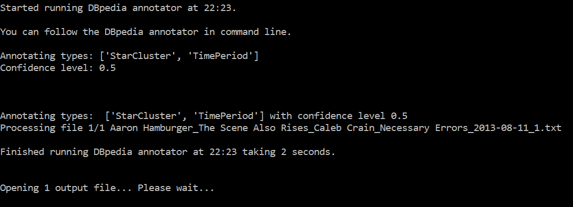[BUG]: DBPedia ontology class selection produces the same result ...