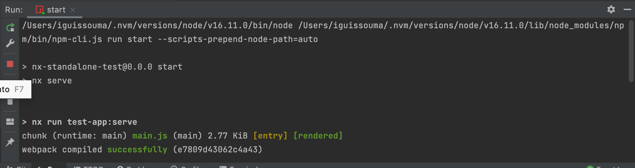 [WSL] Cannot run nx commands from the editor pane · Issue #52 · iguissouma/nx-console-idea ...