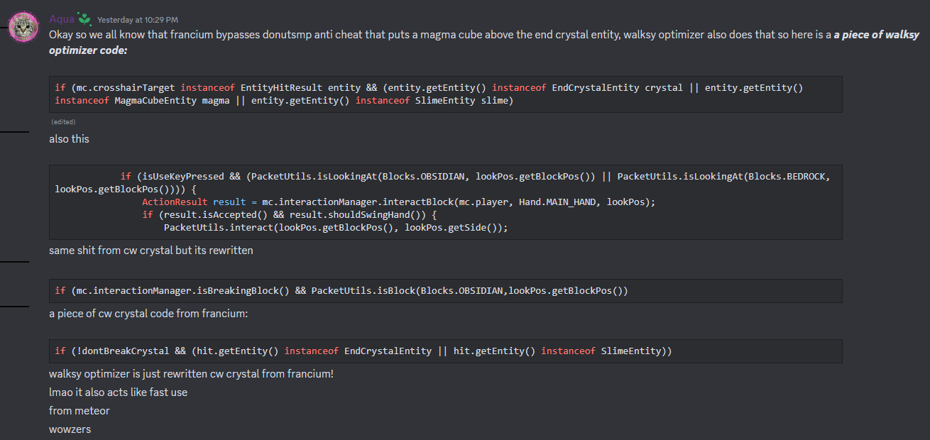 Please just report this mod. · Issue #13 · Walksy/WalksyCrystalOptimizer · GitHub