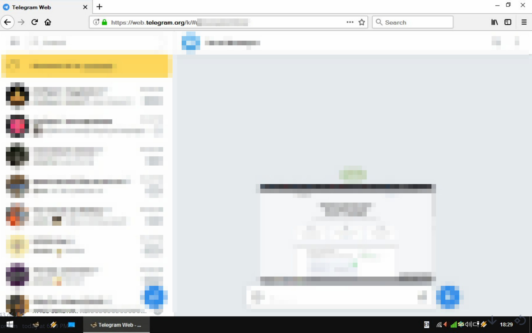 Telegram doesn't work · Issue #163 · Feodor2/Mypal68 · GitHub