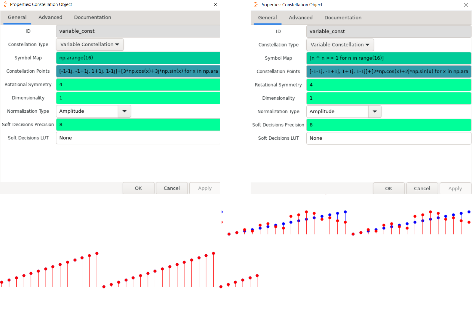 Constellation Encoder, Decoder, and Soft Decoder ignore symbol mapping · Issue #6456 · gnuradio ...