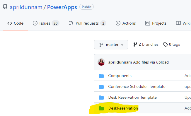 Don't see the V3 template itself · Issue #40 · aprildunnam/PowerApps · GitHub